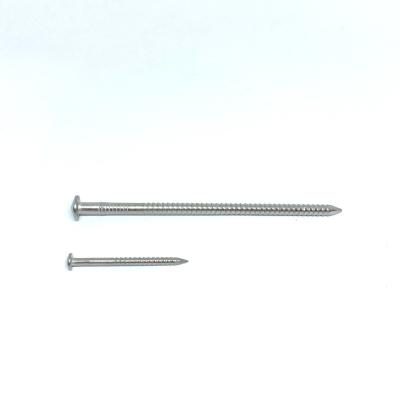 Cina Chiodi inossidabili di 75MM Rose Head Annular Ring Shank in vendita
