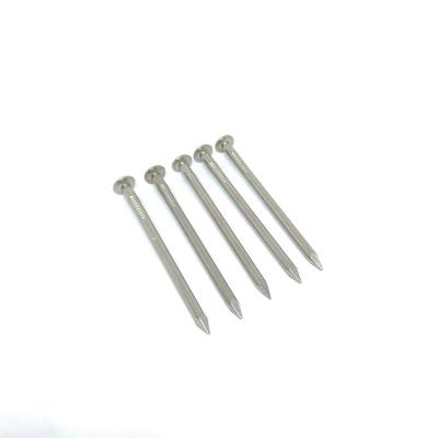 China 2.75X50MM Roestvrij staala2 Vlakke Hoofdspijkers met Vlotte Steel Te koop