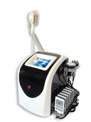 China Laser cryolipolysis cavitation，Color Led lights are integrated with Galvanic currents to improve blood flow for sale