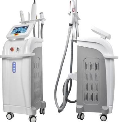 China Multi3-in-1 beauty instrument   DPL machine with laser handle, RF handle,hair remove,skin rejvuenation for sale