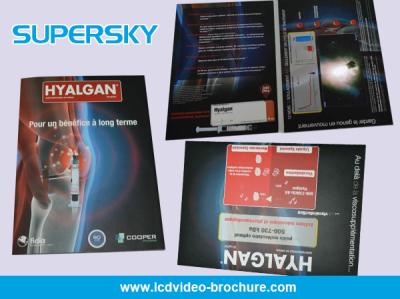 China folheto do vídeo do LCD da memória 4GB à venda