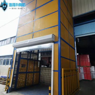 China Anti Slip Rugged Mezzanine Goods Freight Platform Lift Elevator 50 Ton for sale