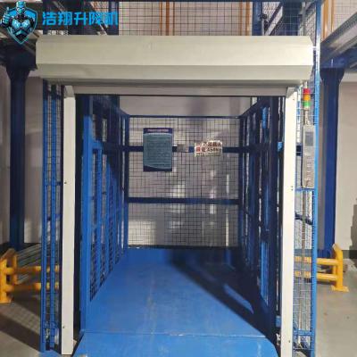 China Manual Vertical Freight Hydraulic Goods Lift Loading And Unloading 5 Ton for sale