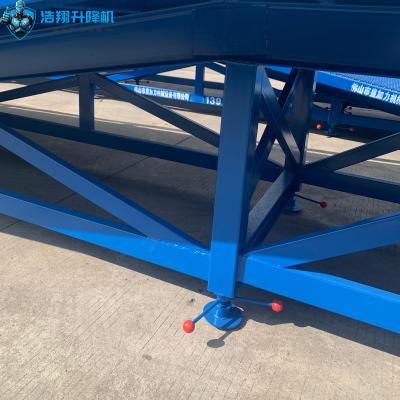 China 1-10 12 15 Ton Mobile Forklift Ramp Loading Platform Movable Slope for Farm Industry for sale
