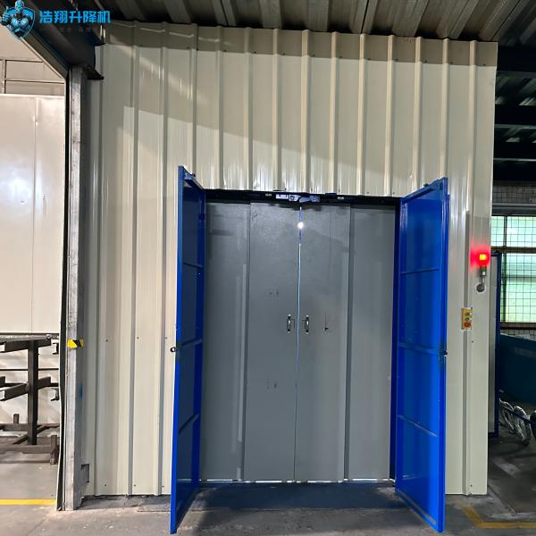 Quality Warehouse Freight Elevators Hydraulic Lifting Platform Guide Rail Cargo Lift for sale