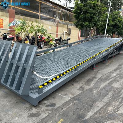 China 10 Tons Customized Hydraulic Dock Ramp New Customized Yard Ramp Lift Tables for sale