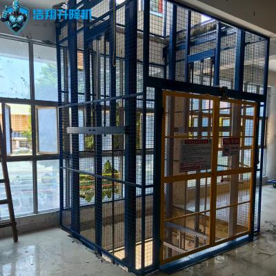 China Hydraulic Goods Lift Warehouse 3tons Heavy Lift Construction Cargo Lift Table for sale