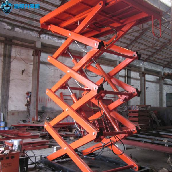 Quality Modern Latest Custom-Made Steel Fixed Scissor Lift Platform Design Heavy Duty Applications for sale
