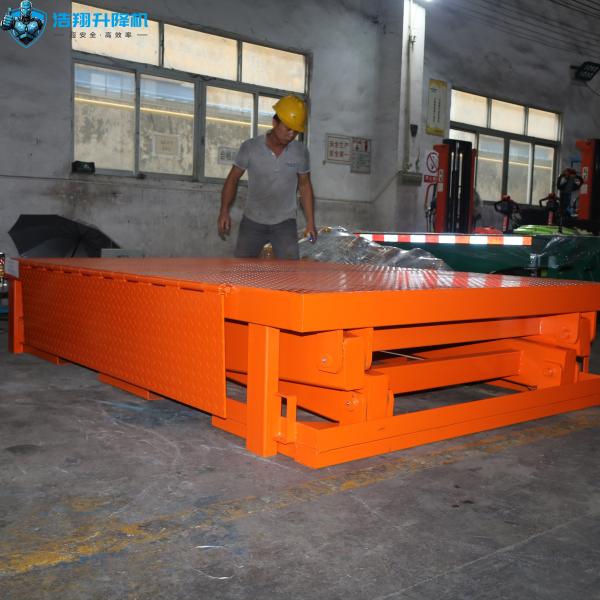 Quality 220v/380v 2-20m Anti-slip Patterned Plate Fixed Scissor Lifting Platform for sale