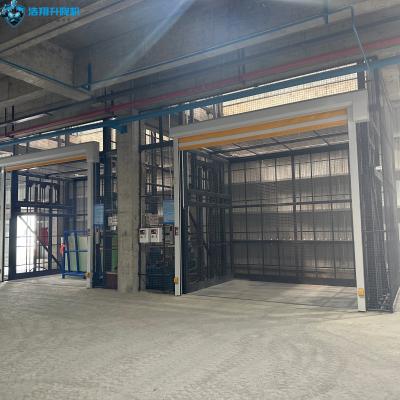 중국 CE/ISO 유압 가이드 레일 화물 엘리베이터 리프트 산업용 중량 판매용