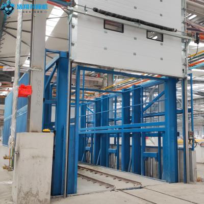 China Elevador hidráulico com trilho guia certificado CE/ISO para uso industrial à venda