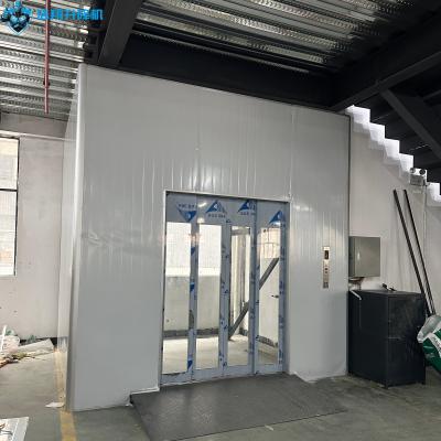 China Elevador hidráulico-guia ferroviário de carga para uso industrial com certificação CE à venda