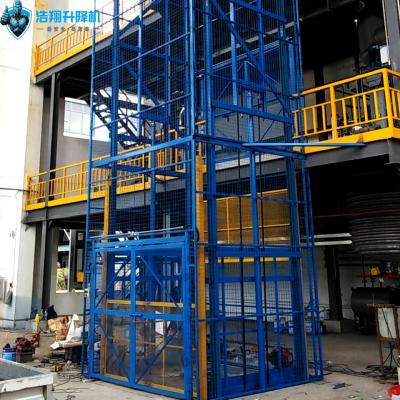 China CE ISO Grote laadcapaciteit platformlift voor magazijn Hydraulische vrachtlift Innenvrachtlift Te koop