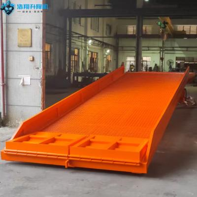 China Portable Loading Dock Ramp Adjustable Container Loading Ramp Hydraulic Load Ramp for sale