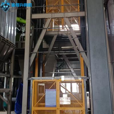China Plataforma de elevação de carga com aprovação CE 3t 3stop para elevador de carga em armazém à venda