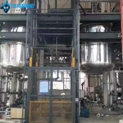 China Venda por grosso de elevadores de plataforma de trabalho, trilhos de guia único, elevadores de carga, elevadores hidráulicos, carga à venda
