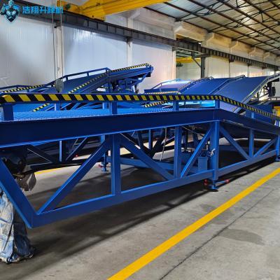 China CE-Approved 10tons 22000lbs Mobile Forklift Loading Dock Ramp for sale