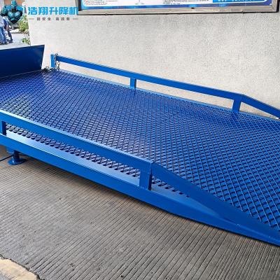 China CE ISO Mobile Loading Dock Forklift Yard Ramp Movable Portable Loading Dock Ramp for sale