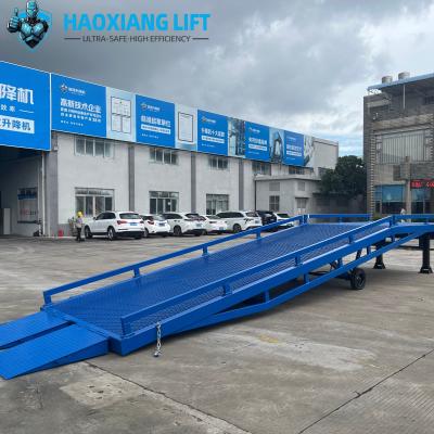 China Dock Ramp for Container Unloading - Easy Mobility & Durable Steel Build - Fits Hydraulic Handling Equipment for sale