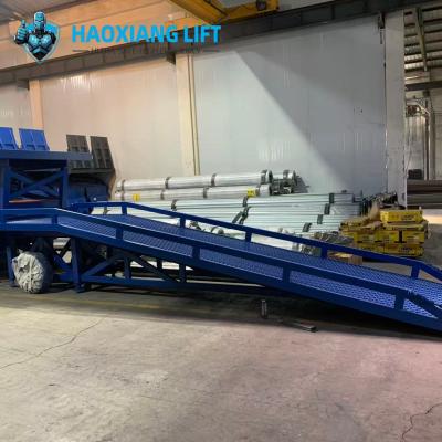 China 10t Capacity Blue Mobile Yard Ramp – CE/ISO Approved, Hydraulic  Container Unloading/Loading Equipment for sale