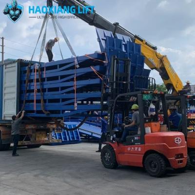 China Hydraulic Mobile Dock Ramp: 5 Units Fit Perfectly in 1 Container| Easy Loading for sale
