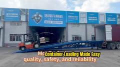 Mobile Dock Ramp Easy Loading Container Solution