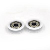China U Grooved Plastic Ball Bearing Rollers POM Injected ISO Certificate for sale