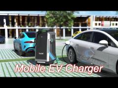 80KW mobile Ladekapazität für Elektrofahrzeuge CCS1 / CCS2 mobile Gleichstrom-Schnellladegerät