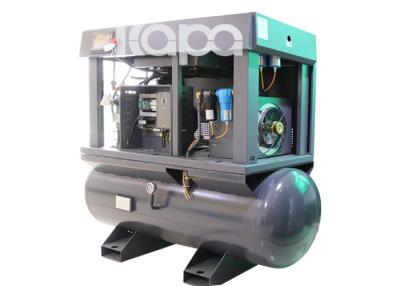 Cina Il laser che taglia 4 in 1 11kw 15hp ha integrato il compressore d'aria della vite montato con l'essiccatore dell'aria e della cassa d'aria in vendita