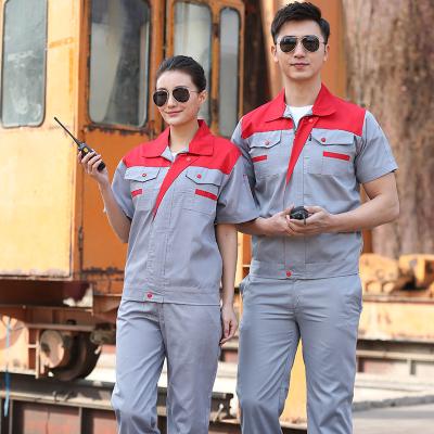 Cina Logo su misura uniforme del breve della manica muratore dell'OEM in vendita