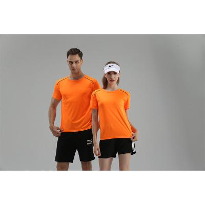 Cina Magliette respirabili di sport della palestra di forma fisica del poliestere con il logo su ordinazione in vendita