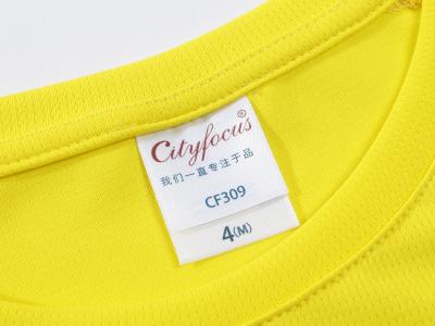 Cina Poliestere su ordinazione 100% di forma fisica della maglietta di Logo Hot Selling Gym che esegue le magliette gialle degli sport degli uomini di secchezza rapidi degli abiti sportivi in vendita