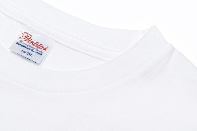 Cina Manica lunga unisex 100% della manica degli abiti sportivi del cotone su ordinazione lungo di logo intorno alla maglietta felpata del collo in vendita