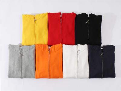 Cina Maglietta felpata unisex del cardigan casuale dello spazio in bianco della maglia con cappuccio degli uomini del maglione di maglia con cappuccio della chiusura lampo in vendita