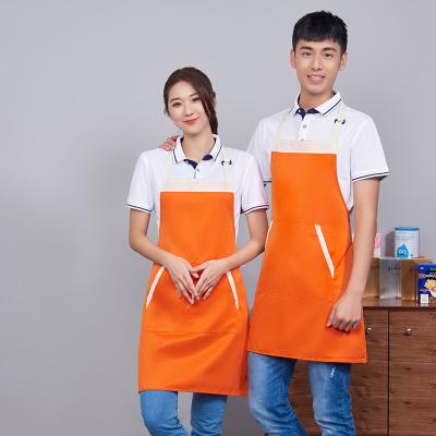 China De Schort Duidelijke SGS van de polyester Beschermende Keuken Kokende Elastische Riemodm Te koop