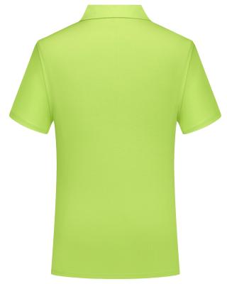 Cina La pianura ha tinto la maglietta respirabile di Polo Shirt Customized Fabric Green degli uomini in vendita