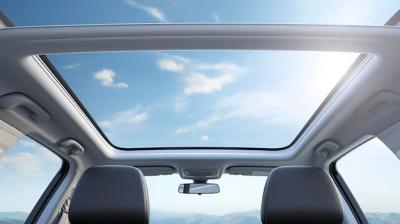 Quality 3~6mm Toughness Alumino Silicate Glass For Vehicle Sunroof for sale