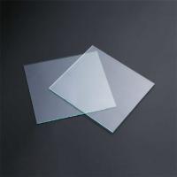 China Aluminosilicate electronic float glass sheets for Smart code door lock Tempered Touch Panel Glass for sale