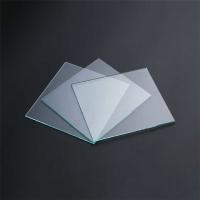 China Aluminosilicate electronic float glass sheets for Smart code door lock Tempered Touch Panel Glass for sale