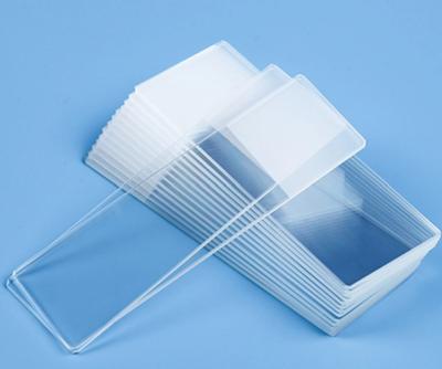 중국 Ultra Thin Clear 1.0mm Soda Lime Glass For Microscope Slides Manufacturing 판매용