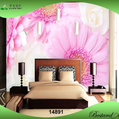 China Wholesale high class material Customizable 3D soundproof wallpaper for sale