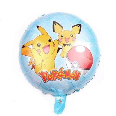 China 18-Zoll-steigen heiße Stoßmontag-Taschen-Monster-Zeichentrickfilm-Figur Stoß-Montag Pika-Chu-Folie Heliumballone Partei-Dekoration im Ballon auf zu verkaufen