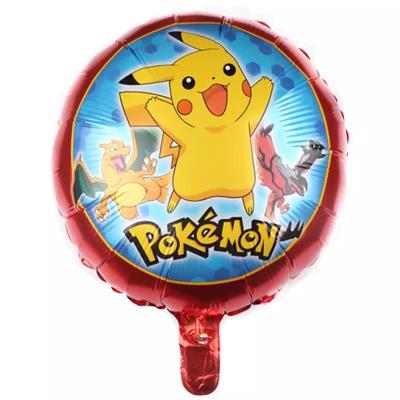 China 18-Zoll-steigen heiße Stoßmontag-Taschen-Monster-Zeichentrickfilm-Figur Stoß-Montag Pika-Chu-Folie Heliumballone Partei-Dekoration im Ballon auf zu verkaufen