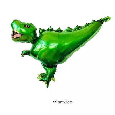 China Wholesale Dinosaur Series Balloons Tyrannosaurus Rex Brontosaurus Charizard Dinosaur Party Theme Decorative Foil Balloon for sale