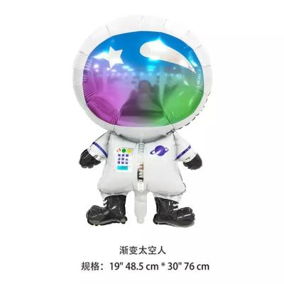 中国 宇宙の主題のロケットの宇宙飛行士の宇宙飛行士ホイルの気球は装飾のためのGlobosを置いた 販売のため