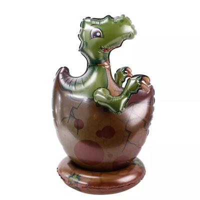 China Big Size Self Standing Dinosaur Eggs Shaped Balloons Party Decorations Durable China for sale