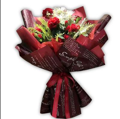 中国 ギフトの包装のための手紙設計花屋の包装紙58x58 販売のため