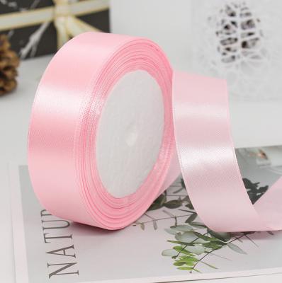 China Het Satijnlint van de gift Verpakkend Polyester voor van de de Vakantiegift van de Bloemverpakking de Dooslint Te koop