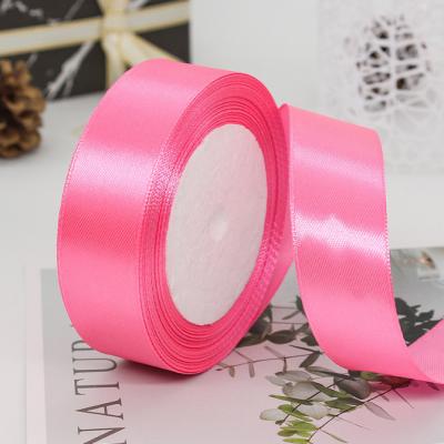 China Het Satijnlint van de gift Verpakkend Polyester voor van de de Vakantiegift van de Bloemverpakking de Dooslint Te koop