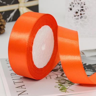 China Het Satijnlint van de gift Verpakkend Polyester voor van de de Vakantiegift van de Bloemverpakking de Dooslint Te koop